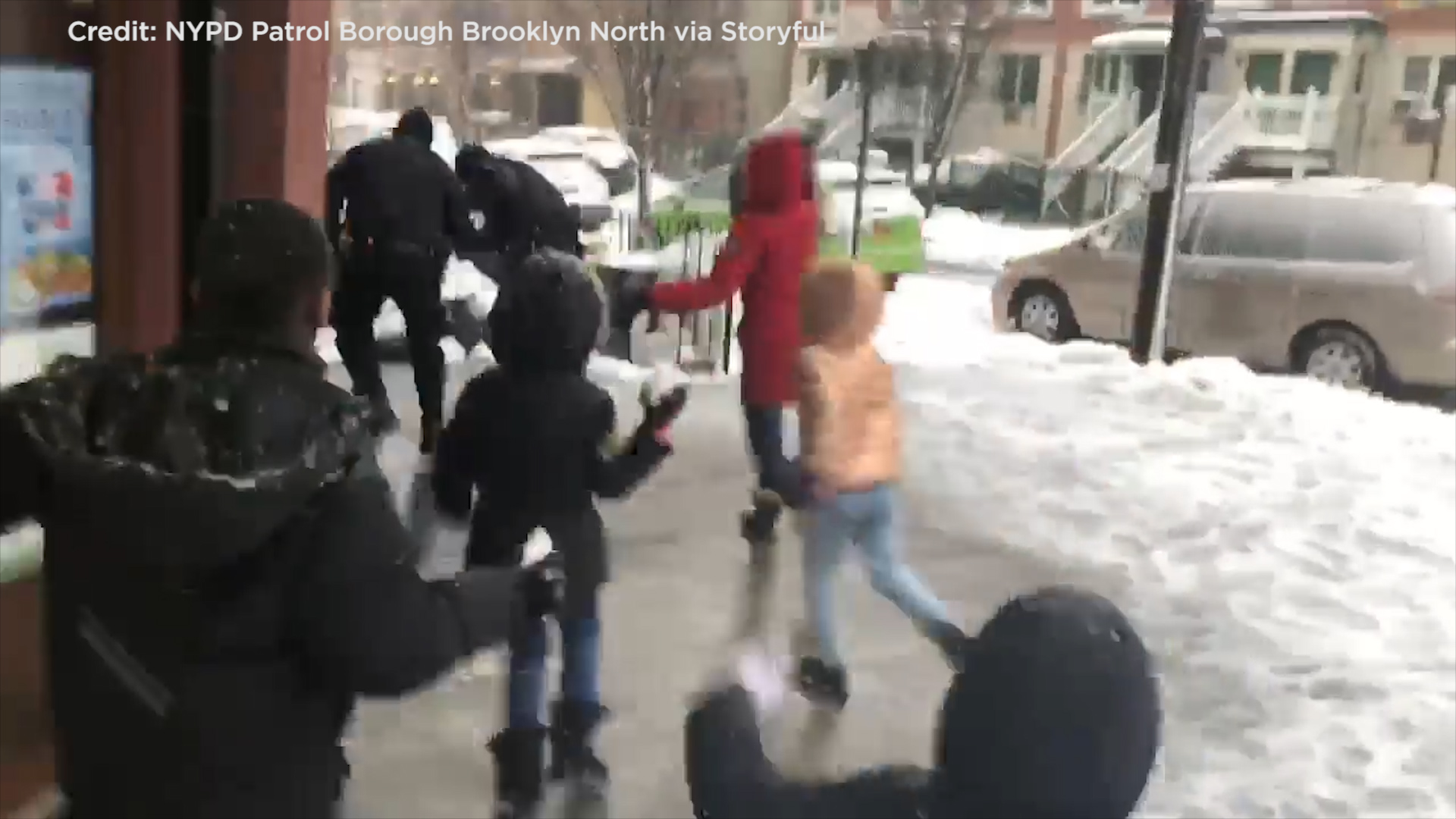 Funny Snowball Fight